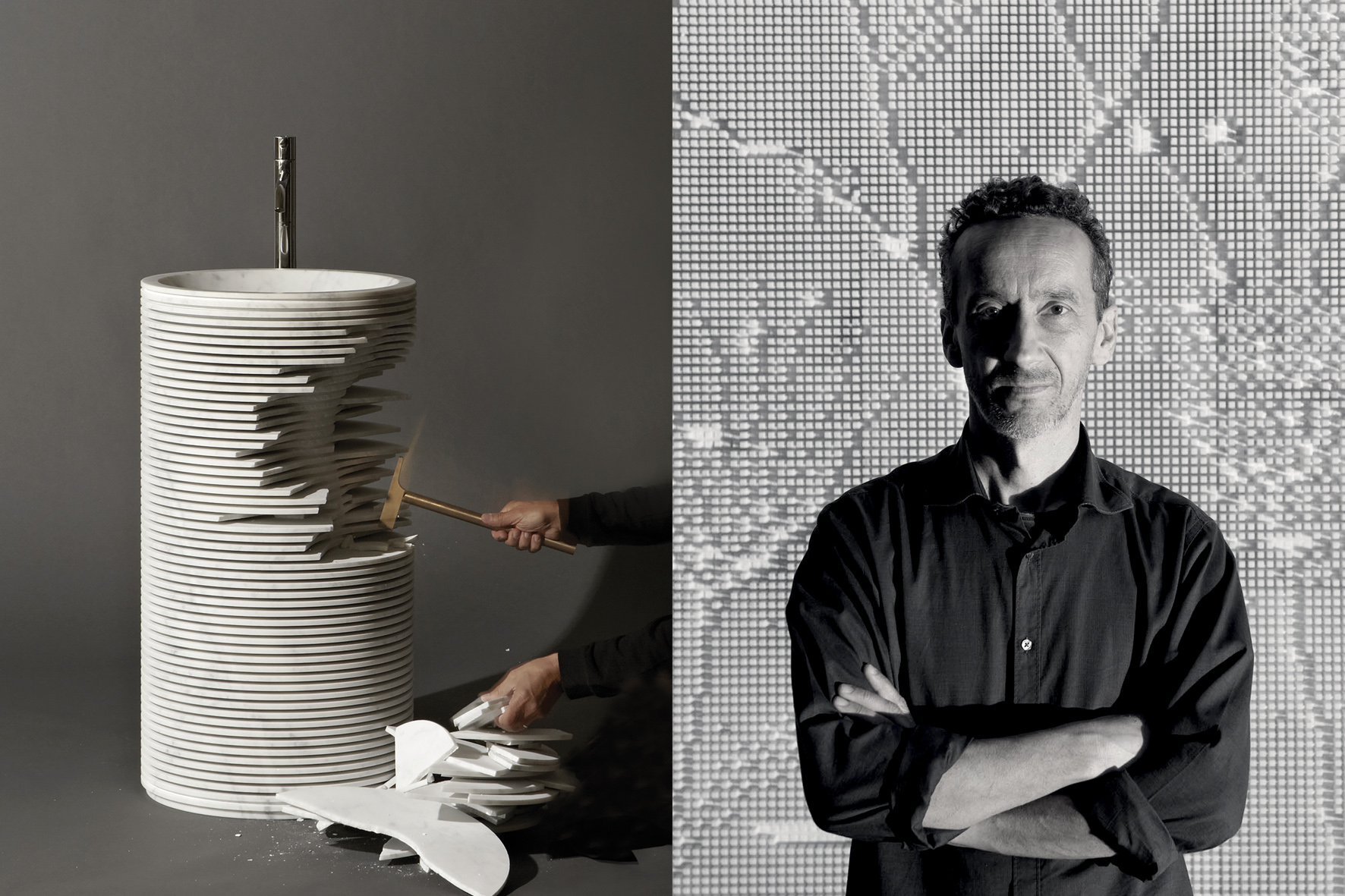 Paolo Ulian “Introverso”: il lavabo bagno raccontato dal designer