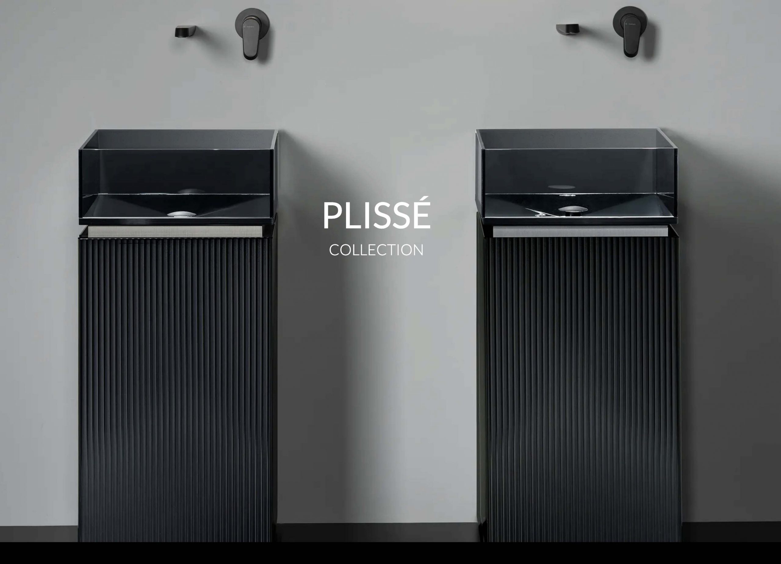 Plissé by Artelinea, rigore formale ed eleganza materica