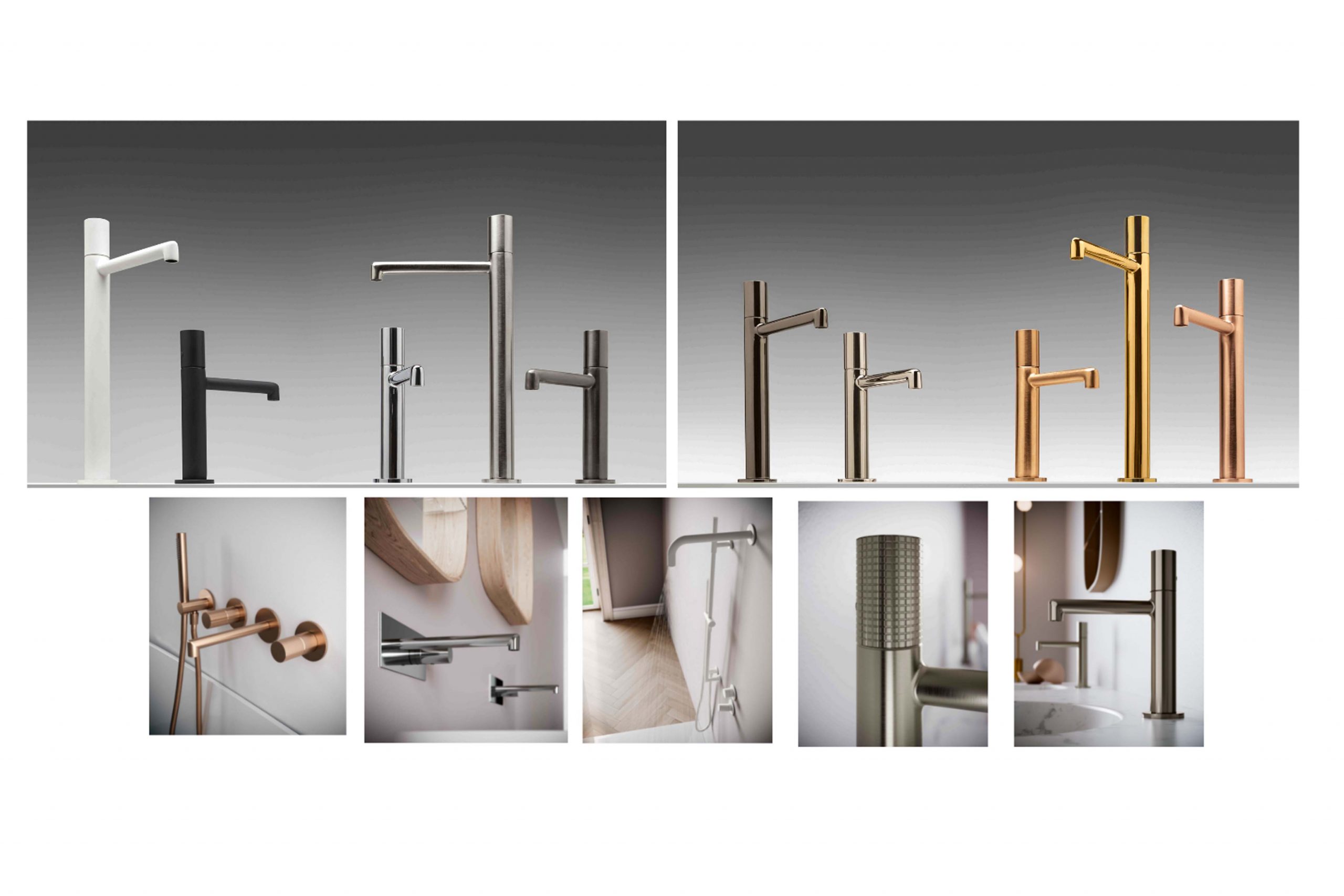 T30 by Rubinetterie Treemme: una collezione minimalista e tecnologica